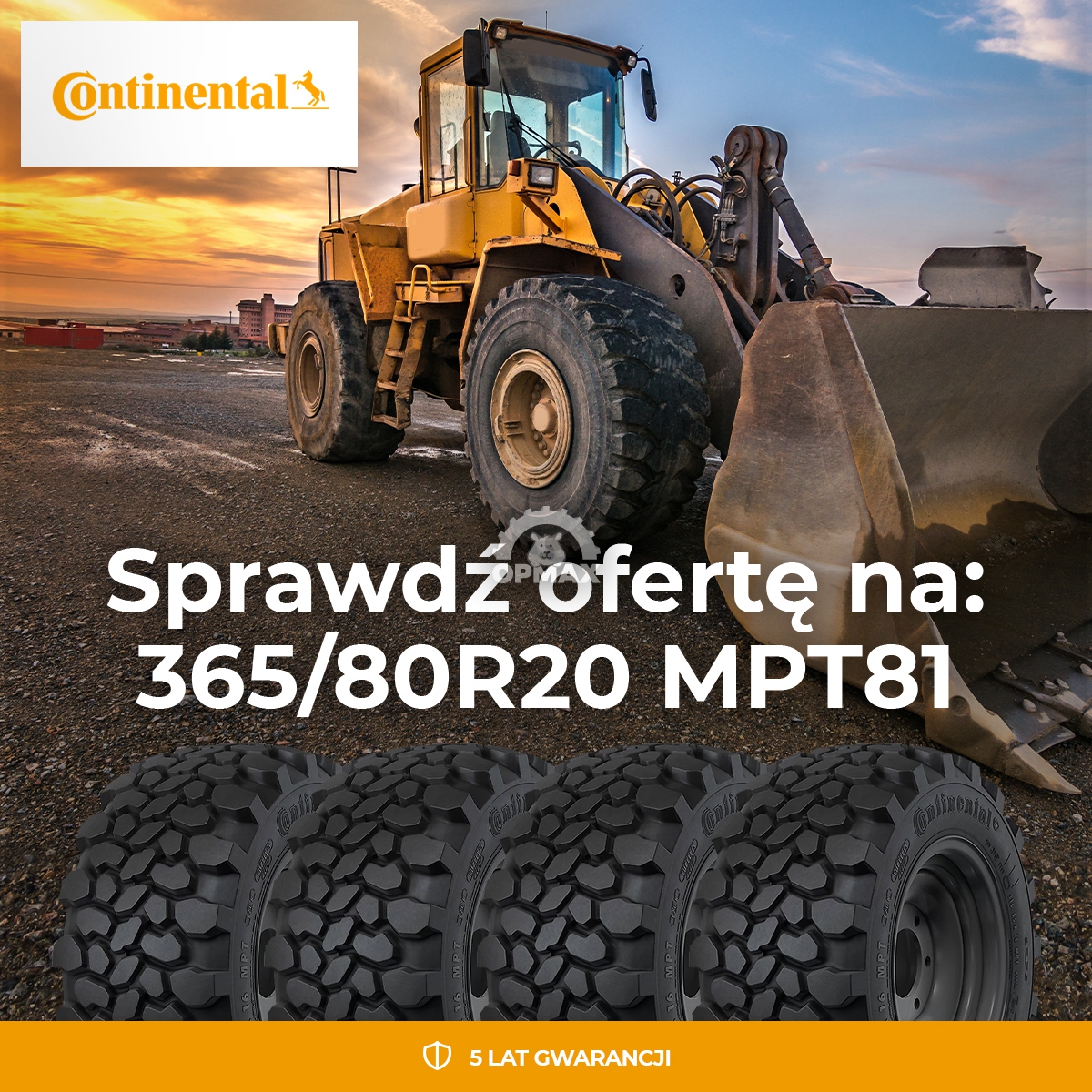 OPONY 365/80R20 MPT81 CONTINENTAL | OPMAX