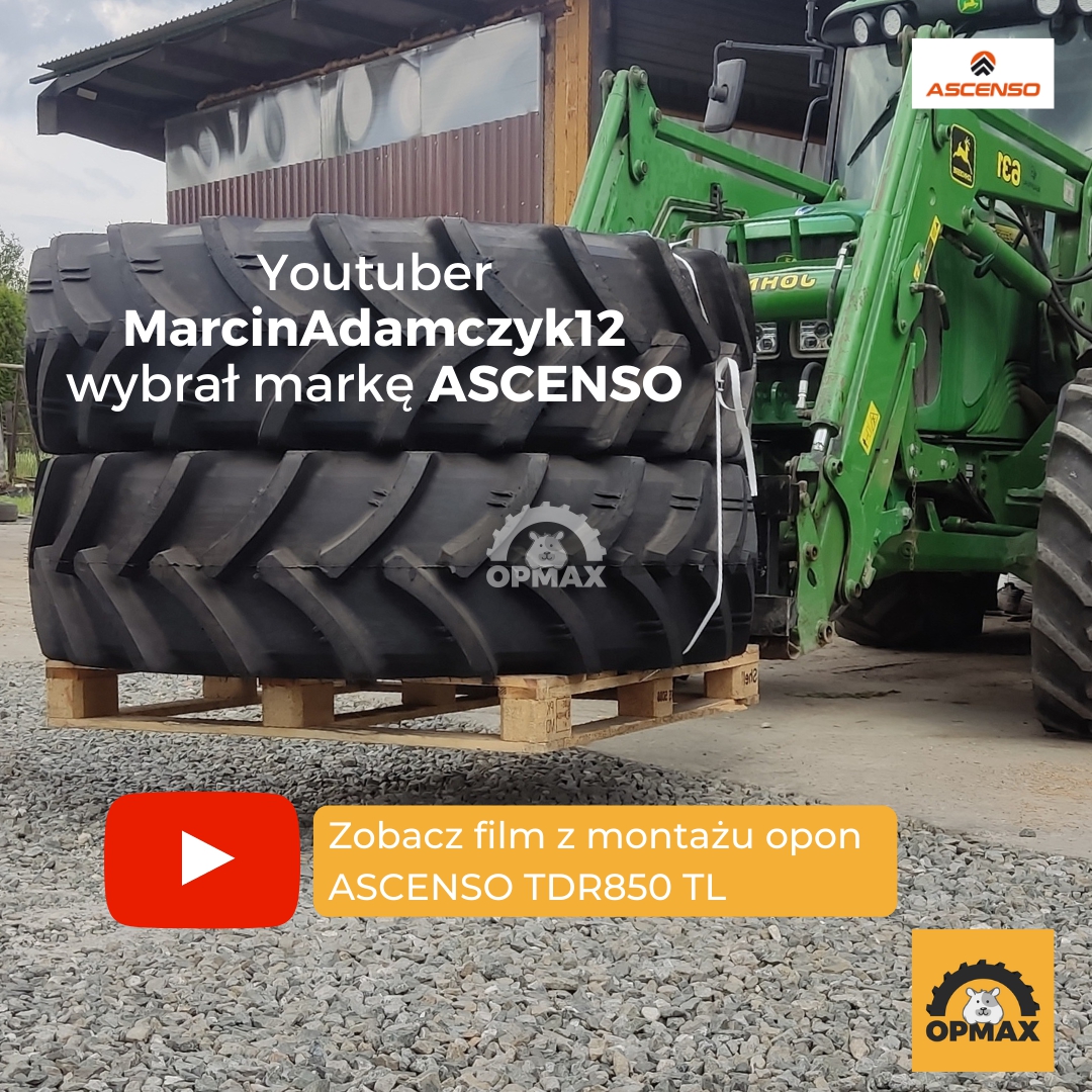 Montaż opon ASCENSO TDR850 TL | OPMAX