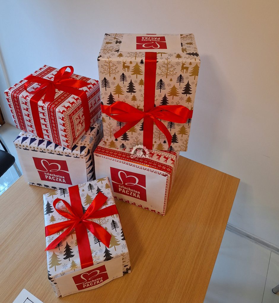 OPMAX wspiera SZLACHETNĄ PACZKĘ | OPMAX