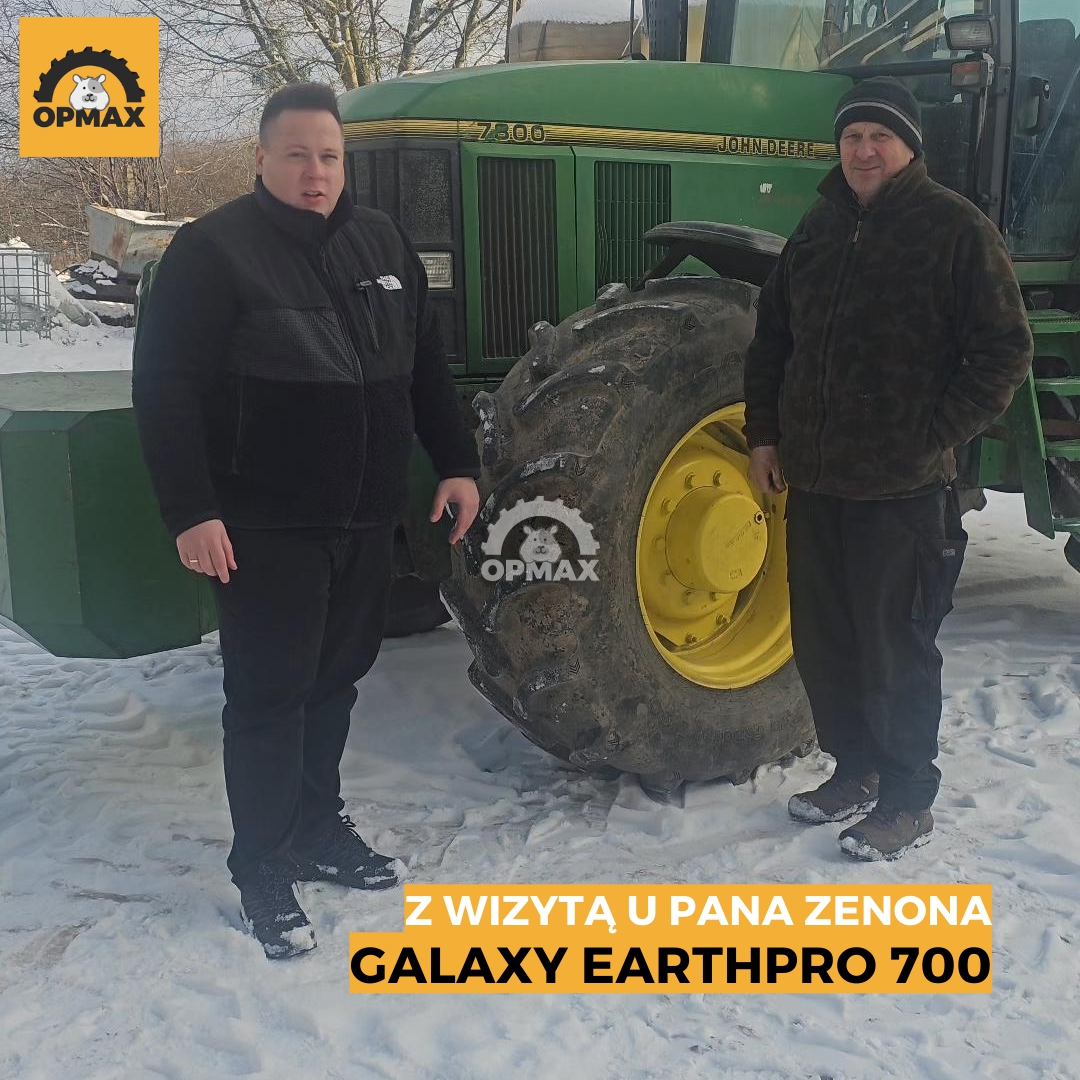 Galaxy Earthpro 700 I Z wizytą u Pana Zenona | OPMAX